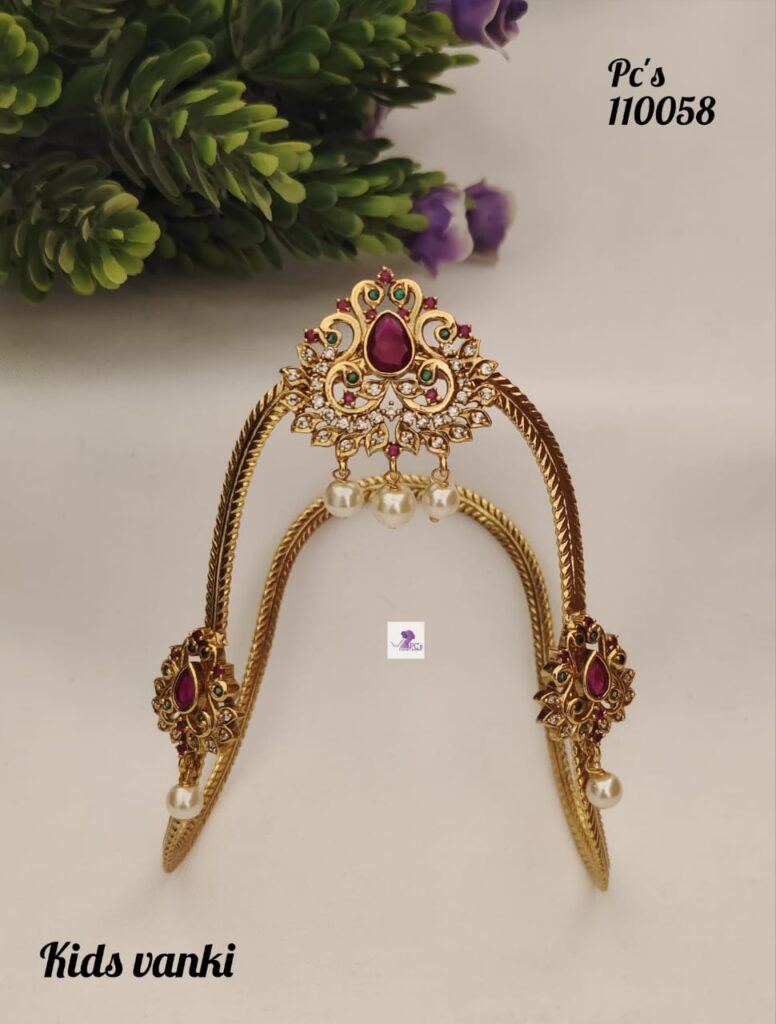 Kids Vanki | Urvaa | One Gram Gold Kids Vanki Jewellery