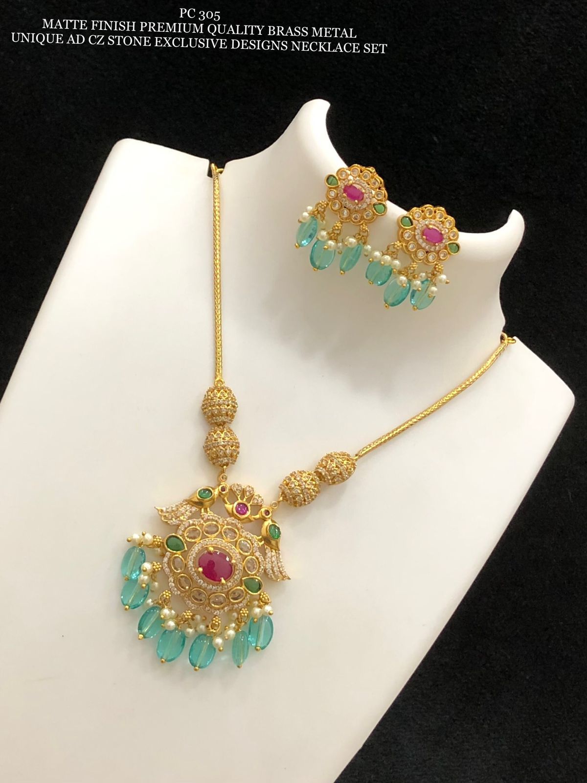 Simple Chain With Pendant | Urvaa | One Gram Gold Simple Chain With ...